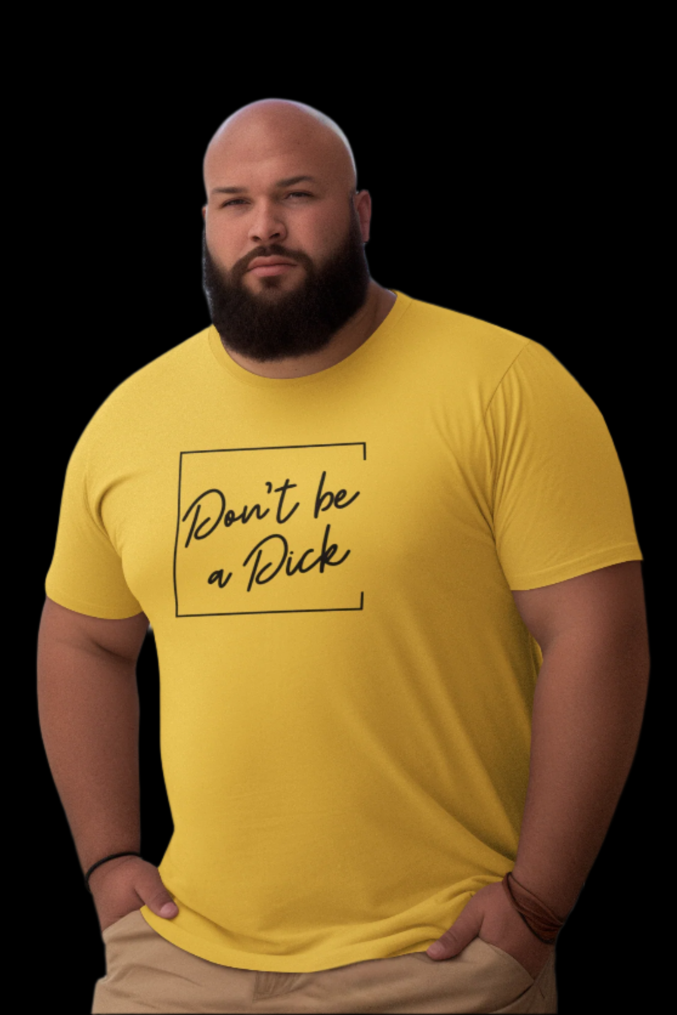 Don't Be a D*ck T-shirt | empowHERbyHeidi