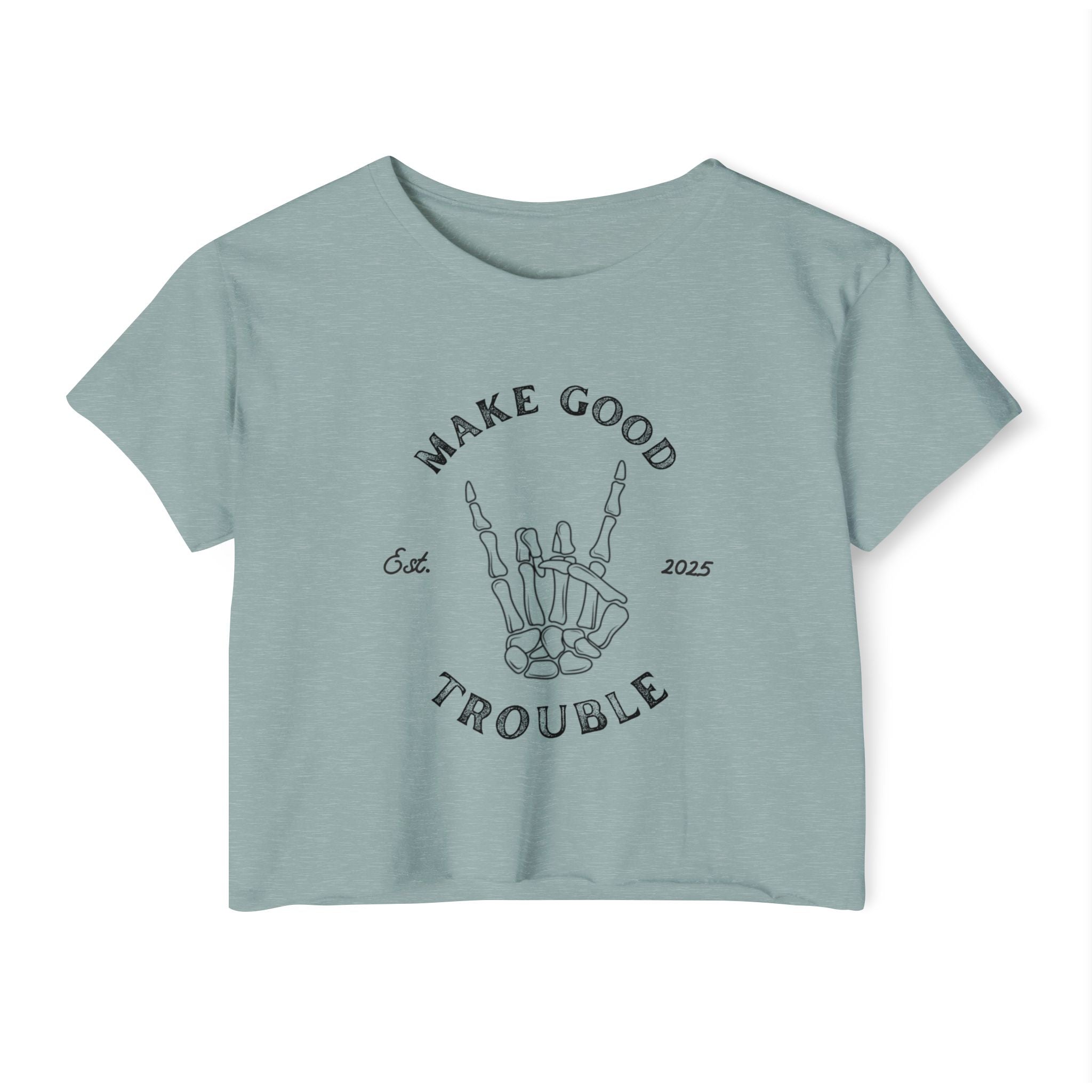 Make Good Trouble Crop Top